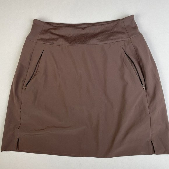 Athleta | Skirts | Athleta Womens Stretch Maroon Soho Skort Skirt 0 ...